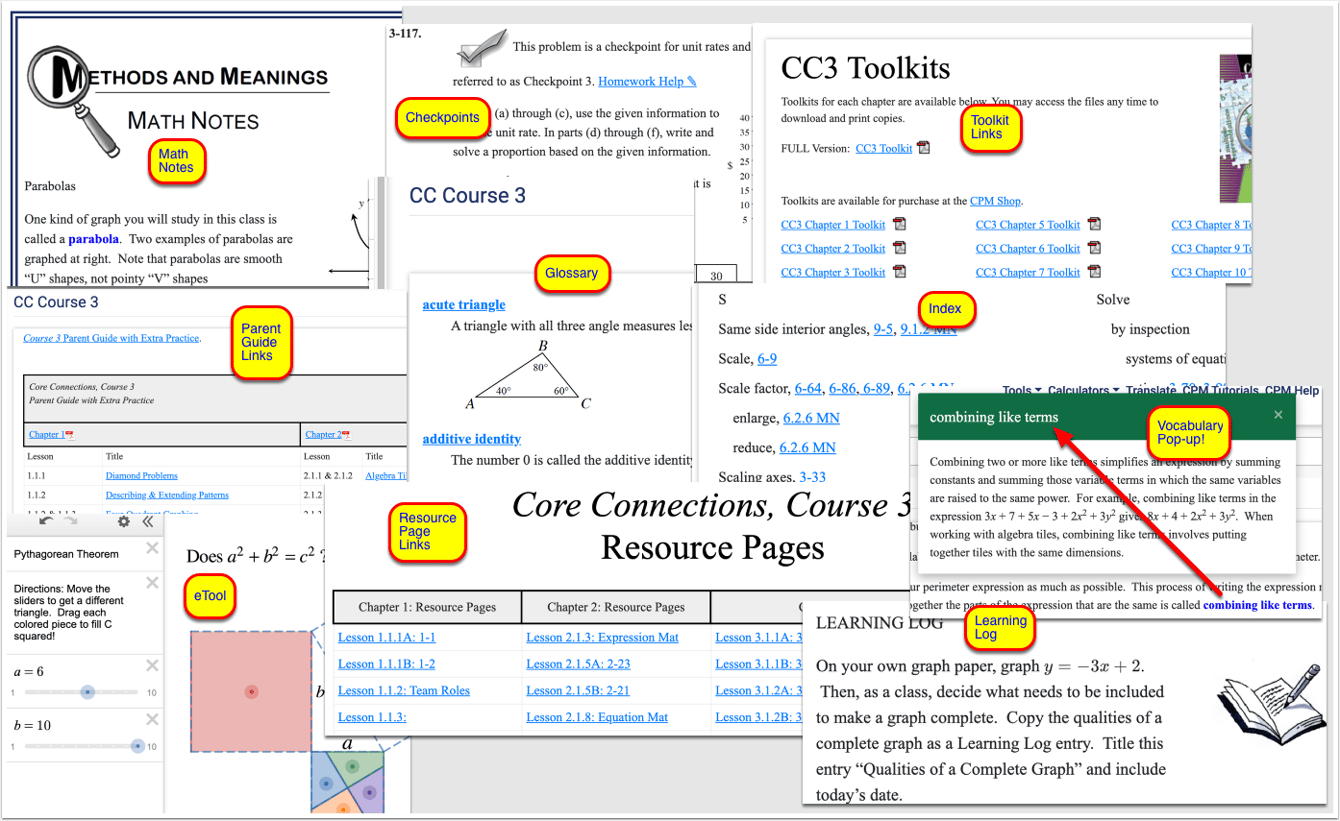 CC 2nd Edition: CPM Student eBook Introduction