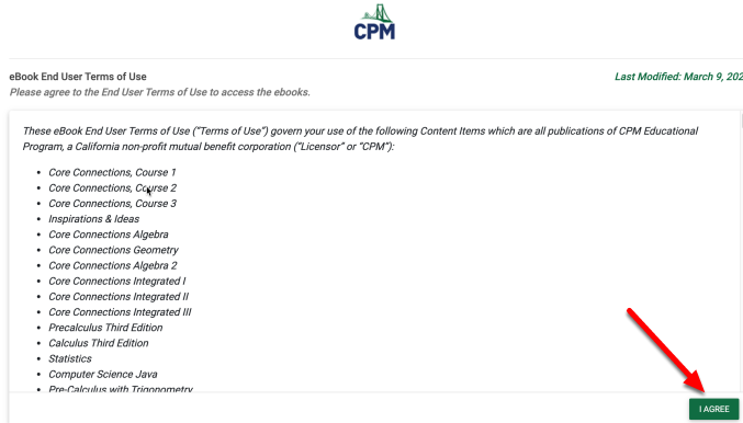 CC 2nd Edition: CPM Student eBook Introduction