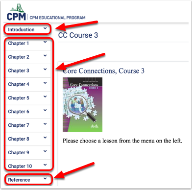 CC 2nd Edition: CPM Student eBook Introduction